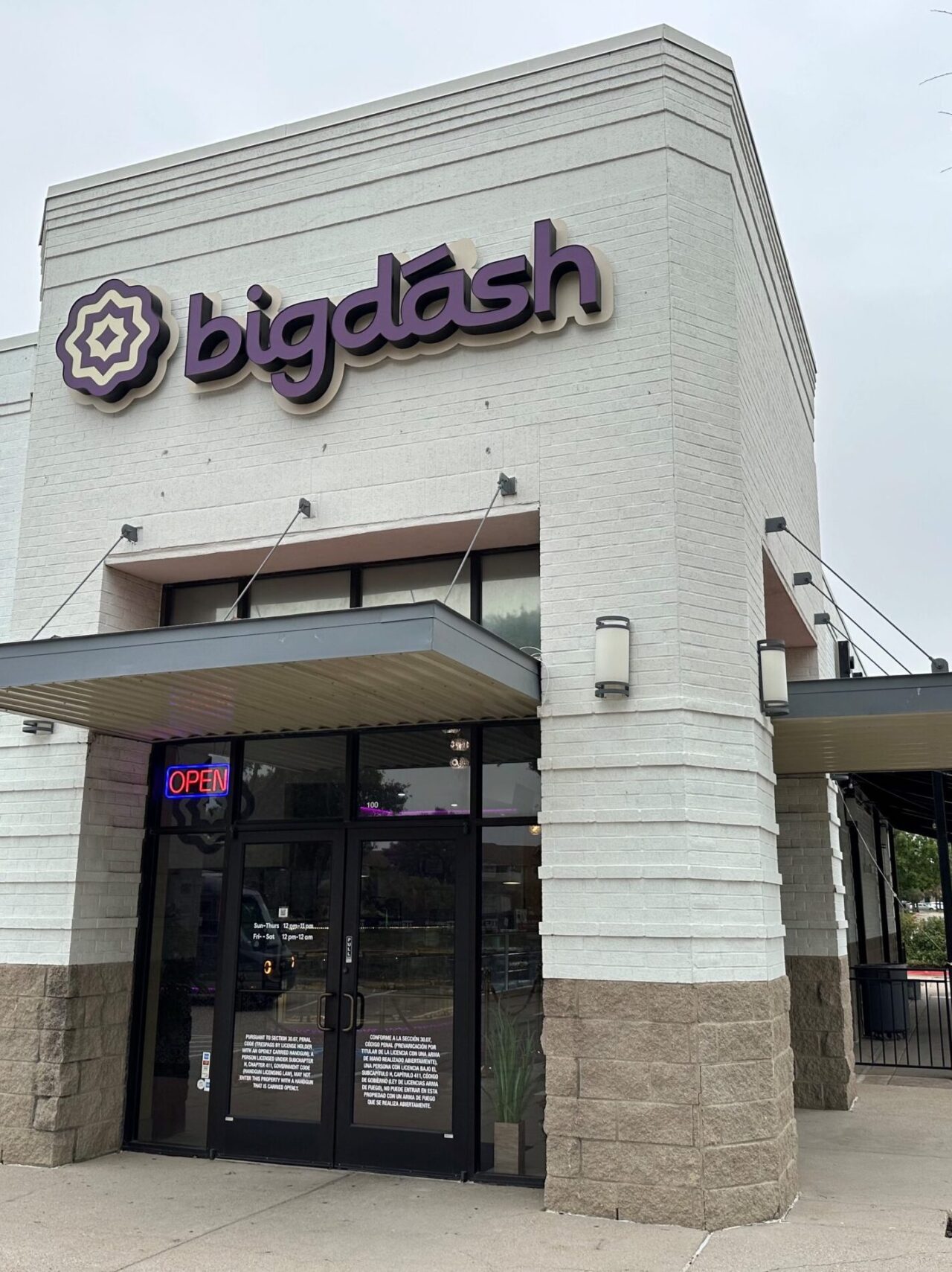 Big Dash - Locations